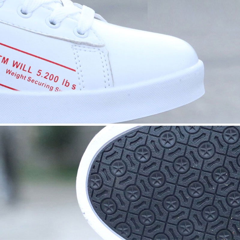 EERSHENSHI white color shoes sports shoes men breathable shoes student ...