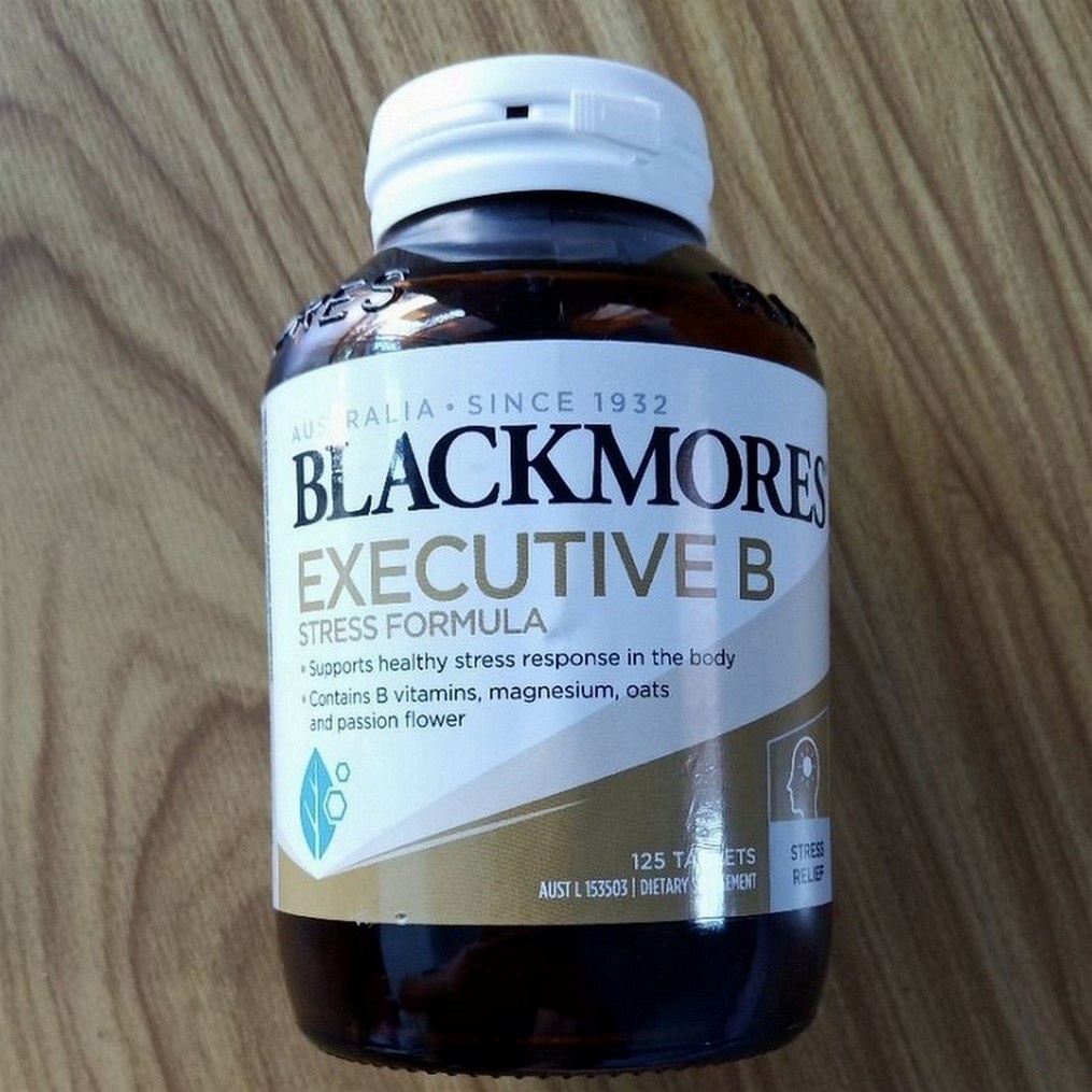 ค่าส่ง25-EMS Blackmores executive B แบล็คมอร์ บำรุงสมอง ประสาท วิตามินบ ...