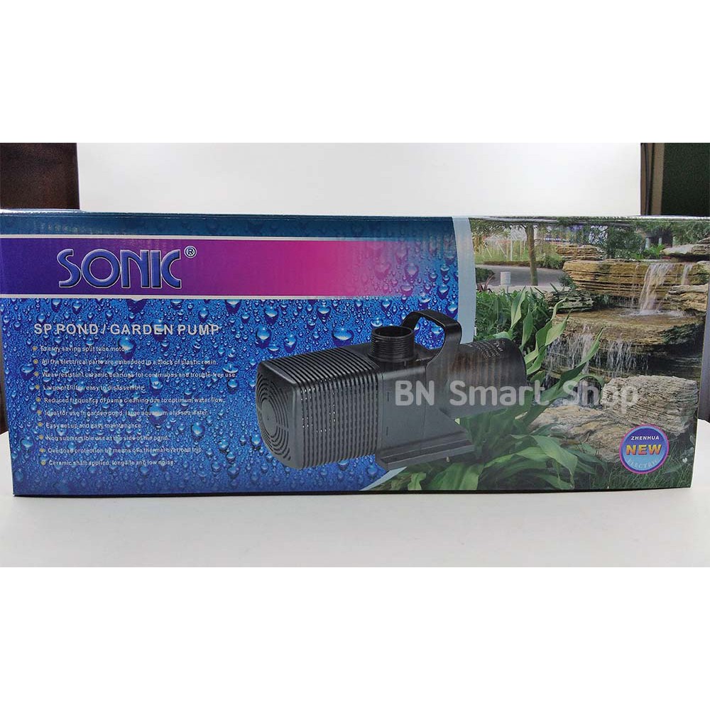 ปั๊มน้ำ ปั๊มน้ำพุ ปั๊มน้ำตก ปั๊มบ่อ SONIC รุ่น SP612 กำลัง 230 วัตต์ ปั้มขนาดใหญ่ ประหยัดไฟ ทน ...