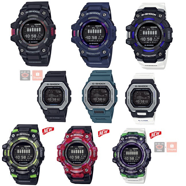 ใหม่ แท้ 100 G-SHOCK รุ่น GBD-100 GBX-100 series บลูทูธ ออกกำลังกาย ...