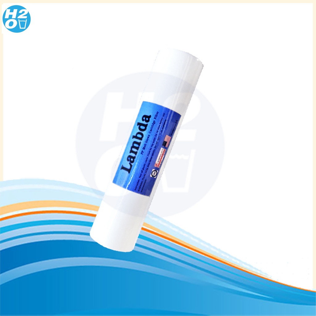 Lambda ไส้กรองน้ำ ไส้กรอง PP 19บ ไส้กรองหยาบ 10นิ้ว ไส้กรอง Sediment ⭐Lambda⭐ สำหรับเครื่องกรอง ...