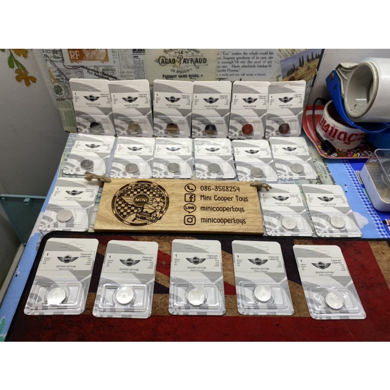 Battery Key Mini Cooper Boxset ถ่านใส่กุญแจรถมินิ - minicoopertoys ...