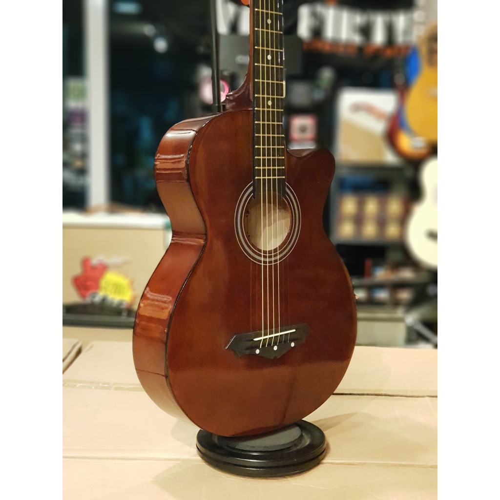 กีต้าร์โปร่ง ???? OverSpeed ขนาด 38 นิ้ว รุ่น OS-38C มีเหล็กดามคอ ขันคอ ...