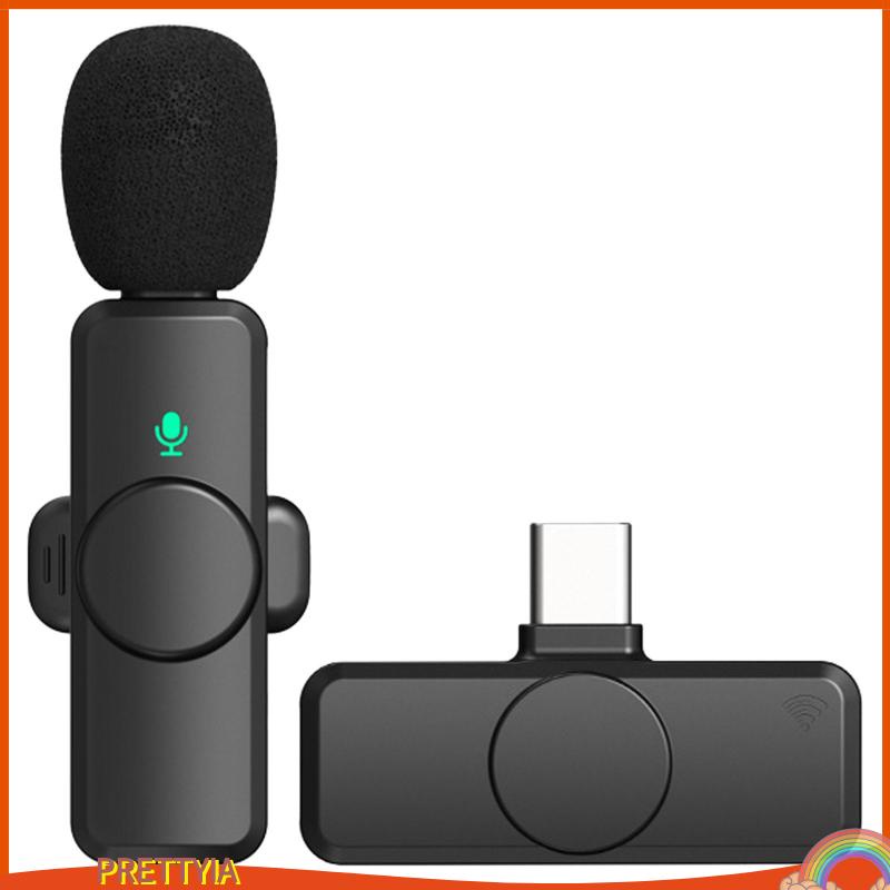 Wireless 2.4G Lavalier Microphone Type-C for Interview Vloggers ...