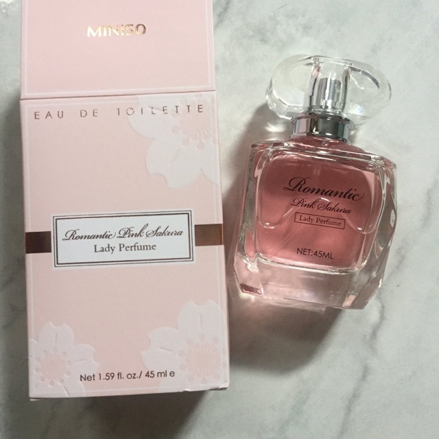 น้ำหอม Romantic pink sakura จาก miniso | Shopee Thailand