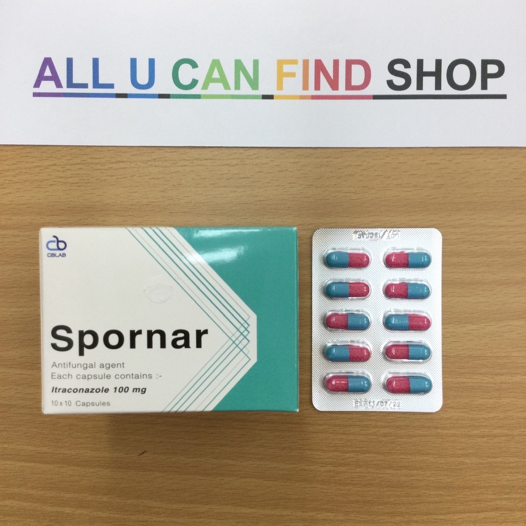 Spornar แก้เชื้อรา กลากเกลื้อน เชื้อราที่เล็บ ได้หมด พร้อมส่ง - healthy ...