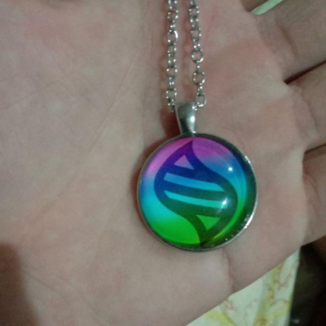 Pokemon Go Mega Stone Altarianite Necklace Glass Cabochon Necklaces ...