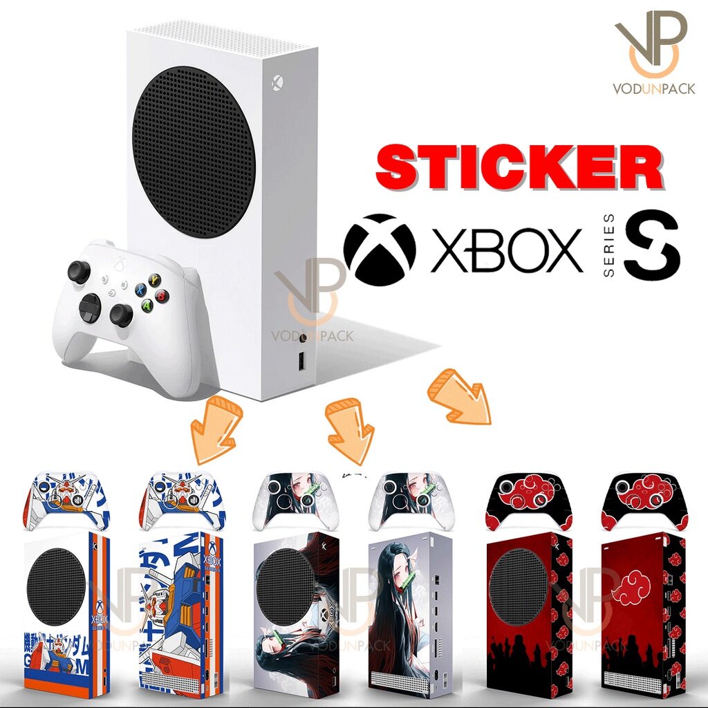 สติกเกอร์ติดเครื่องและจอย กันรอย XBOX Series X Skin Vinyl Sticker แถม ...