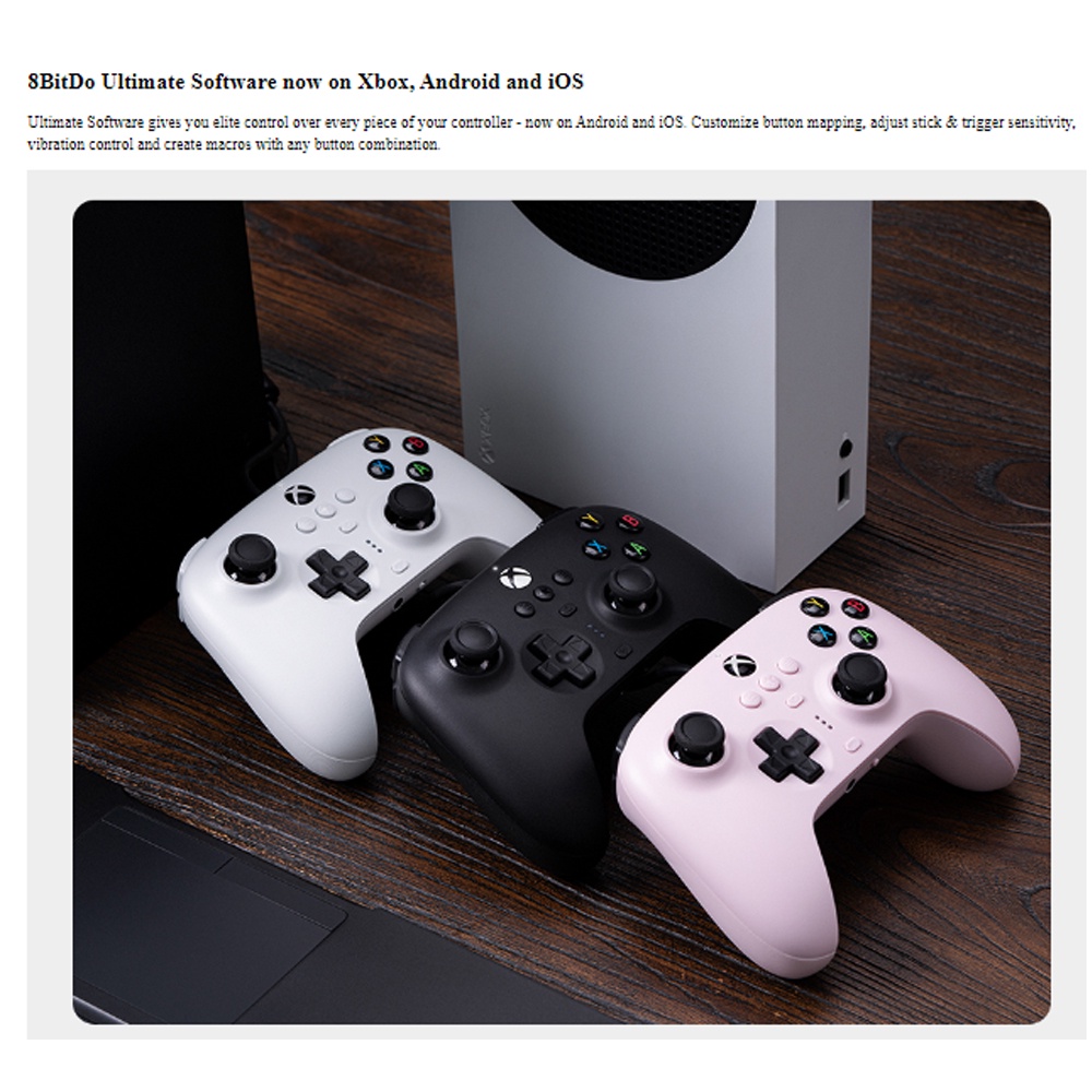 8BitDo 82CE Ultimate Wired Controller Joystick for Xbox Series,Series S ...