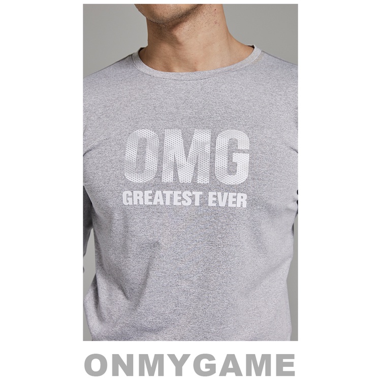 OMG Sportwear men's professional running long-sleeved ...