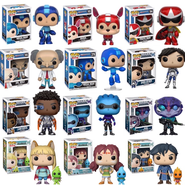 {PRE-ORDER} Funko Pop! Games : Mega Man , Mass Effect Andromeda , Ni No ...