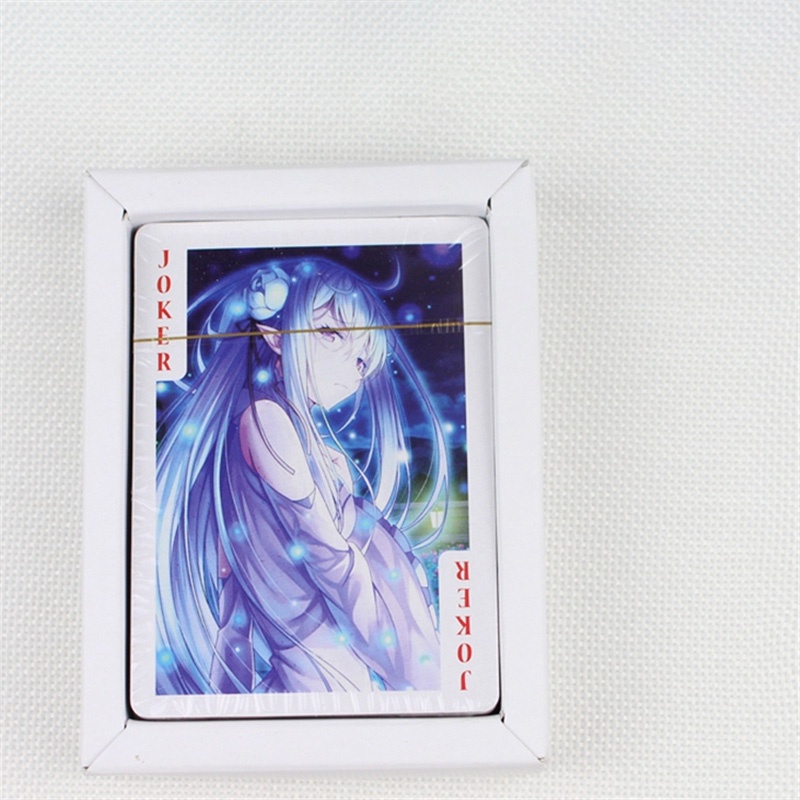 54cs Relife In A Different World From Zero laying Cards oker Rem Ram ...