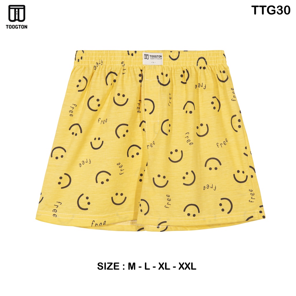 พร้อมส่ง กางเกงบ๊อกเซอร์ Toogton boxer Smile คุณภาพดี ผ้ายืด นุ่มสบาย ...