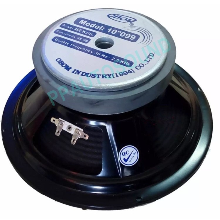 OBOM ดอกลำโพง10นิ้ว 400วัตต์ 8 Ohms OBOM 10-099 - pralandbest - ThaiPick