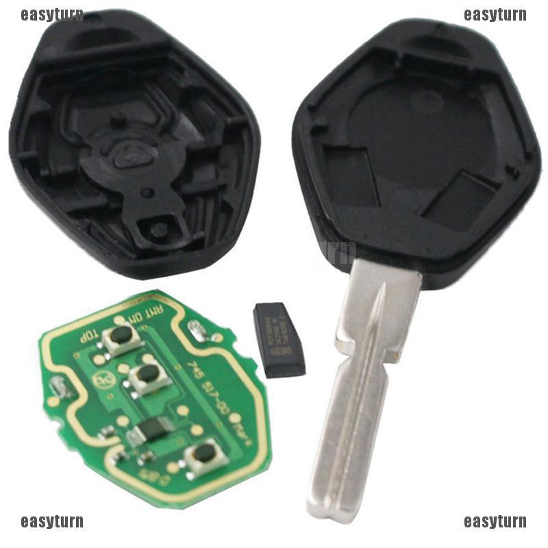 YZ☀EWS Remote Key 3 Button 315/433MHz For BMW 3 5 7 SERIES E38 E39 E46 ...