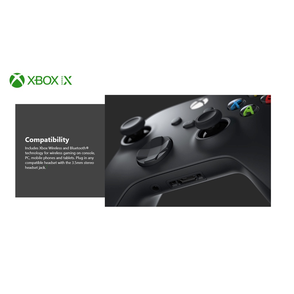 Xbox Series X ตัวควบคุมไร้สาย ตัวควบคุมไร้สาย Xbox เข้ากันได้กับ PC ...