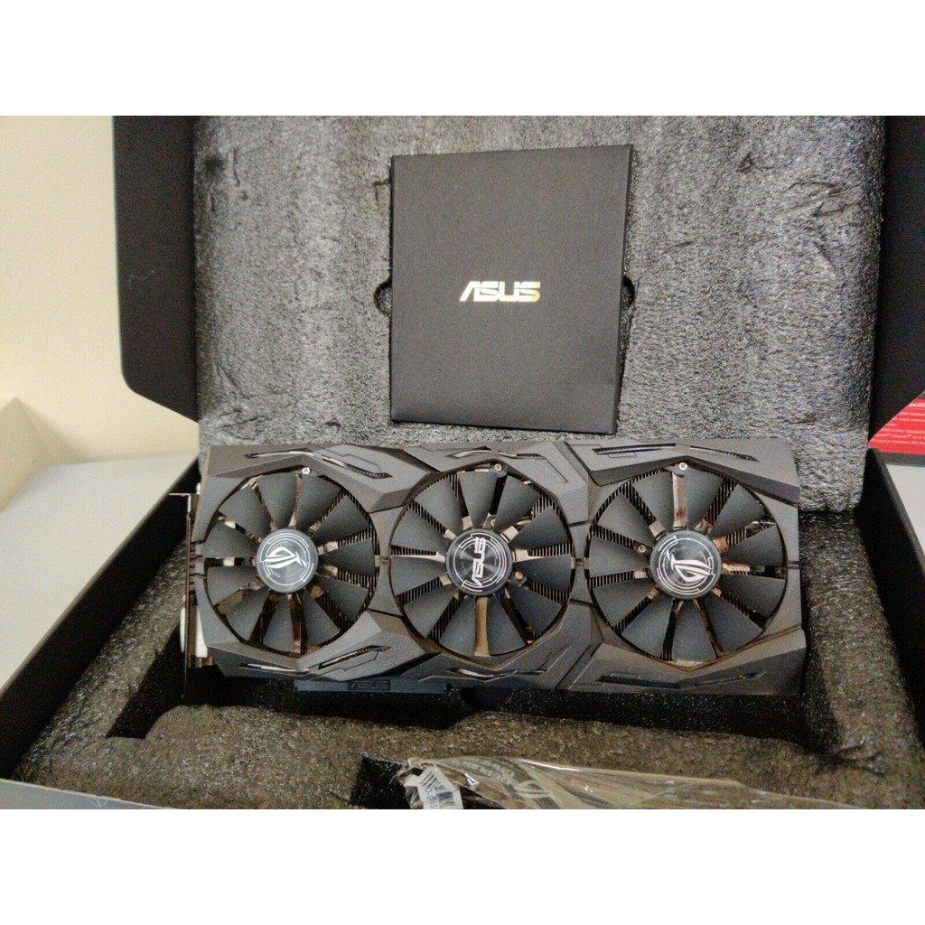 ASUS AMD Radeon RX 580 8GB GDDR5 Graphics Card (ROG-STRIX-RX580-O8G ...