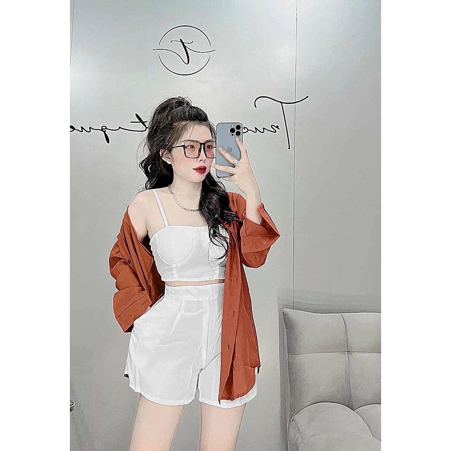 (เสื้อผ้าพร้อมส่ง) ชุดเซต 3 ชิ้น ใส่สวยๆ สบาย มี 3 สี (K8512 ...