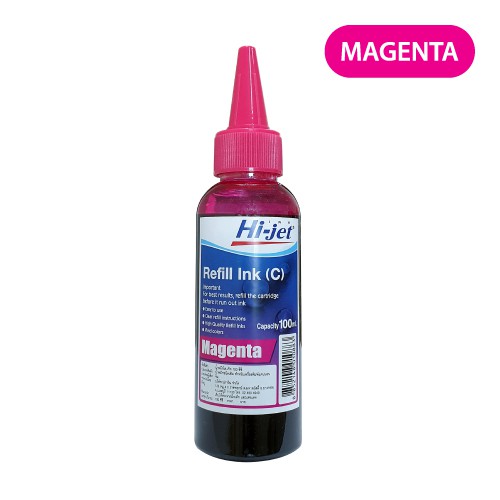 Hi-jet หมึกเติม Inkjet Refill Ink (C) 100 ml. (เลือกสีได้) - hijet ...