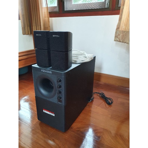 ลำโพง 2.1 Microlab X3 mod ริมดำ Soundcity มือสอง - billieragnarsson ...