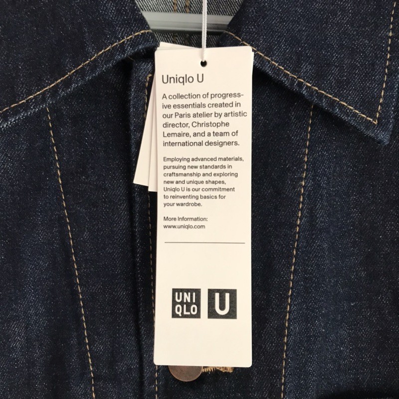 Uniqlo U Denim Jacket คอลเลคชั่นพิเศษ - blacksoul311 - ThaiPick