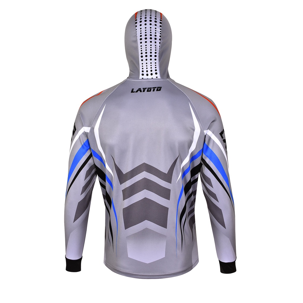 LAYOTO เสื้อผ้าตกปลาเสื้อผ้าแห้งเร็วผ้าไหมน้ำแข็งตกปลาแขนยาวชุดขี่ขี่ ...