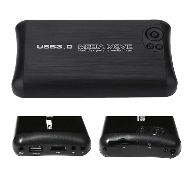 2.5Inch SATA Media Player Hdd Player 1080P USB3.0 External Hdd Media ...