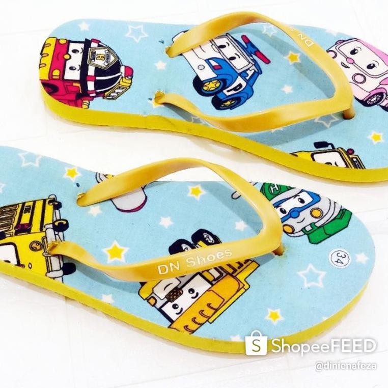 5.5 แบรนด์เทศกาล (Pay For Place) รองเท้าแตะส้นแบน Rob.Poli Tosca สี ...