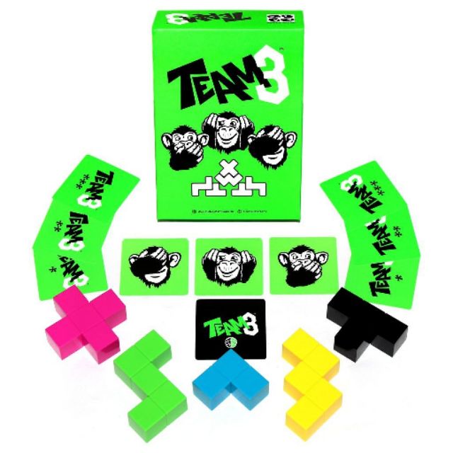 Team3 ทีมทรี เกมสามัคคี (EN) Board Game บอร์ดเกม ของแท้ Team 3 ...