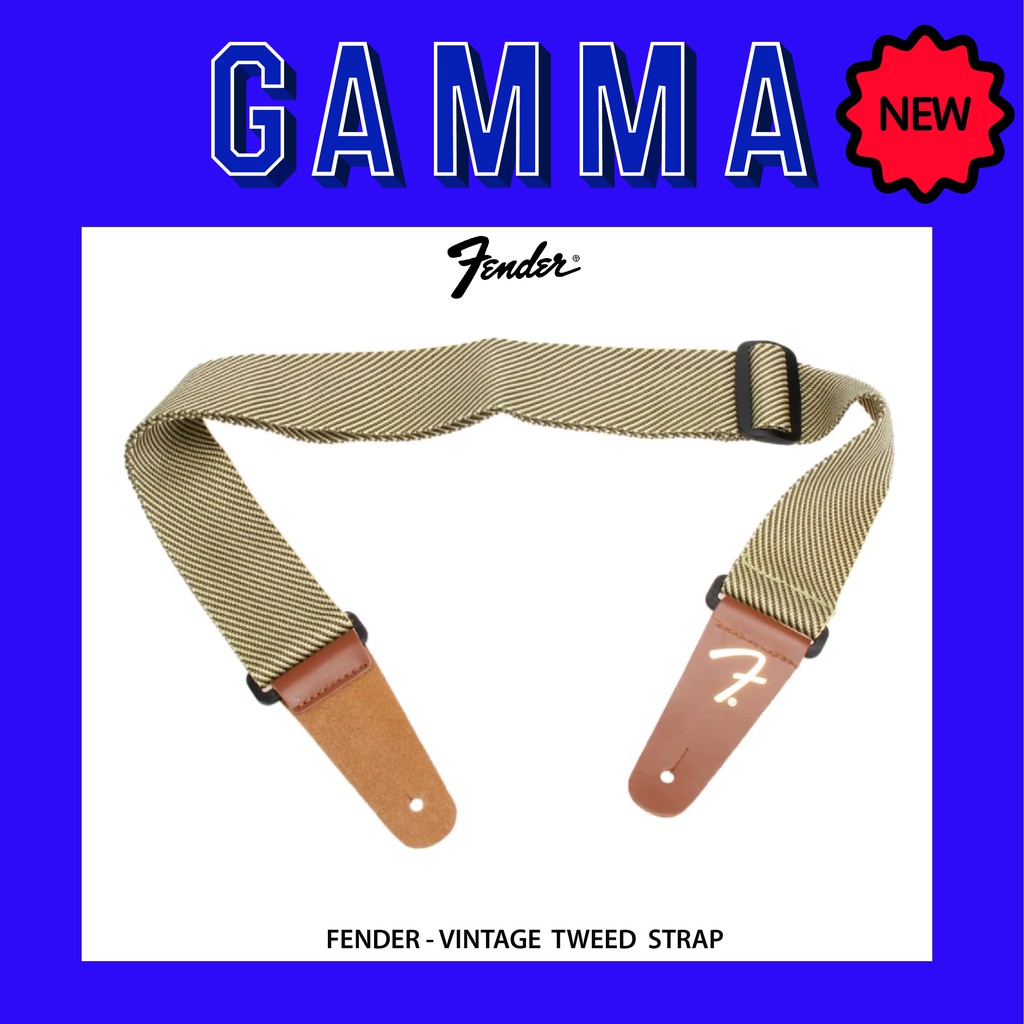 Fender Vintage Tweed Strap - สายสะพายกีต้าร์พรีเมี่ยม Fender Vintage ...