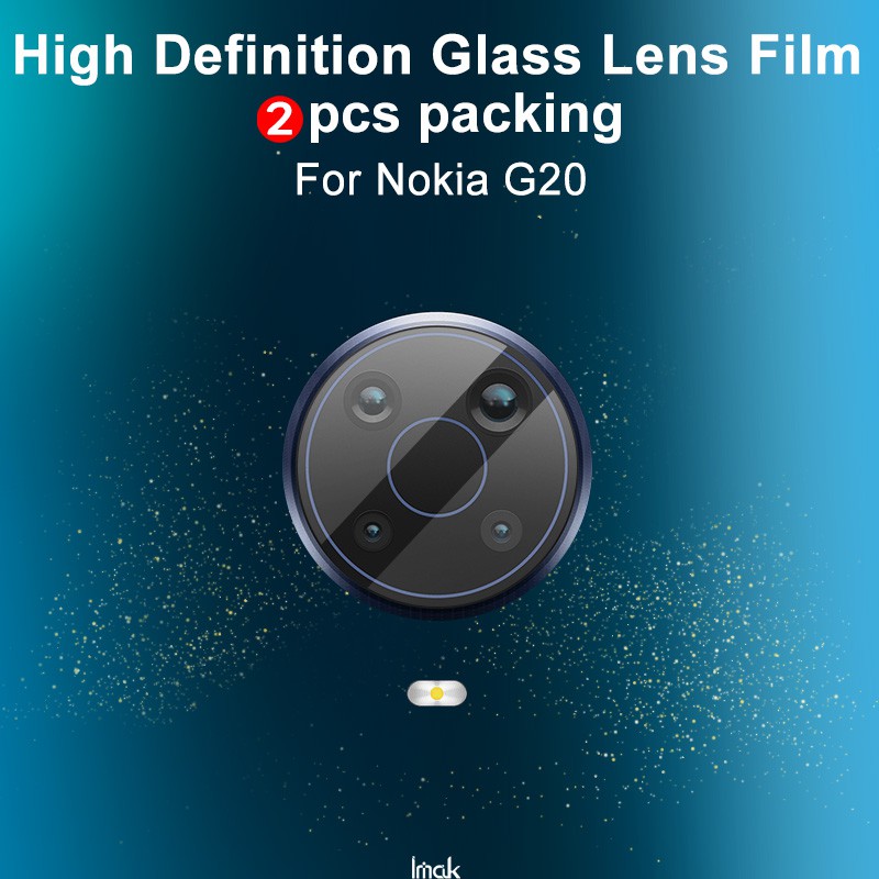 Imak Glass Back Camera Lens Film เลนส์ป้องกันหน้าจอ Nokia G20 ฟิล์ม ...