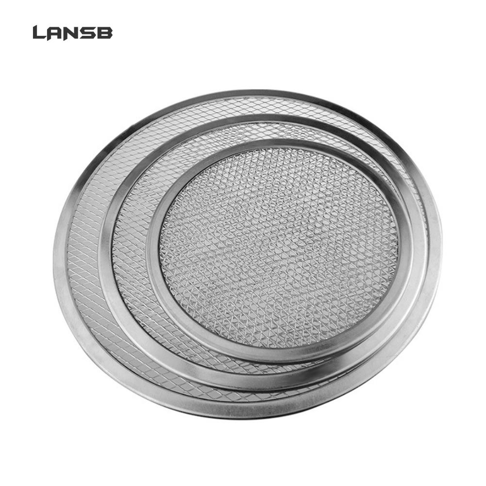 ★SS Aluminum Thicken Non-stick Net Round Pizza Mesh Pan Baking Tray ...