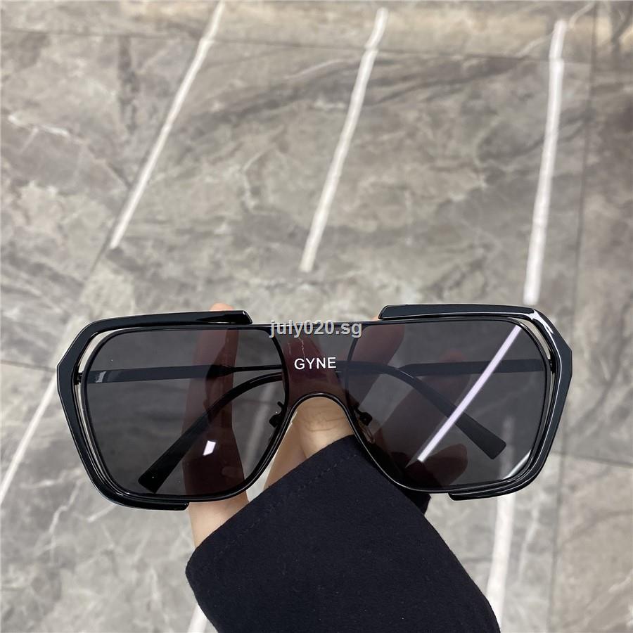 Super Cool Irregular Square Frame One Big Sunglasses Dance Digi Glasses ...