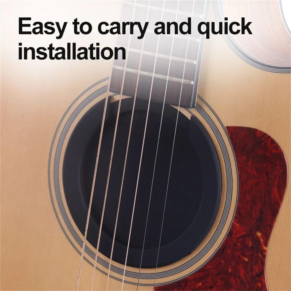 KENTON Durable Soundhole Cover Musical Hole Protector Hole Cover Music ...
