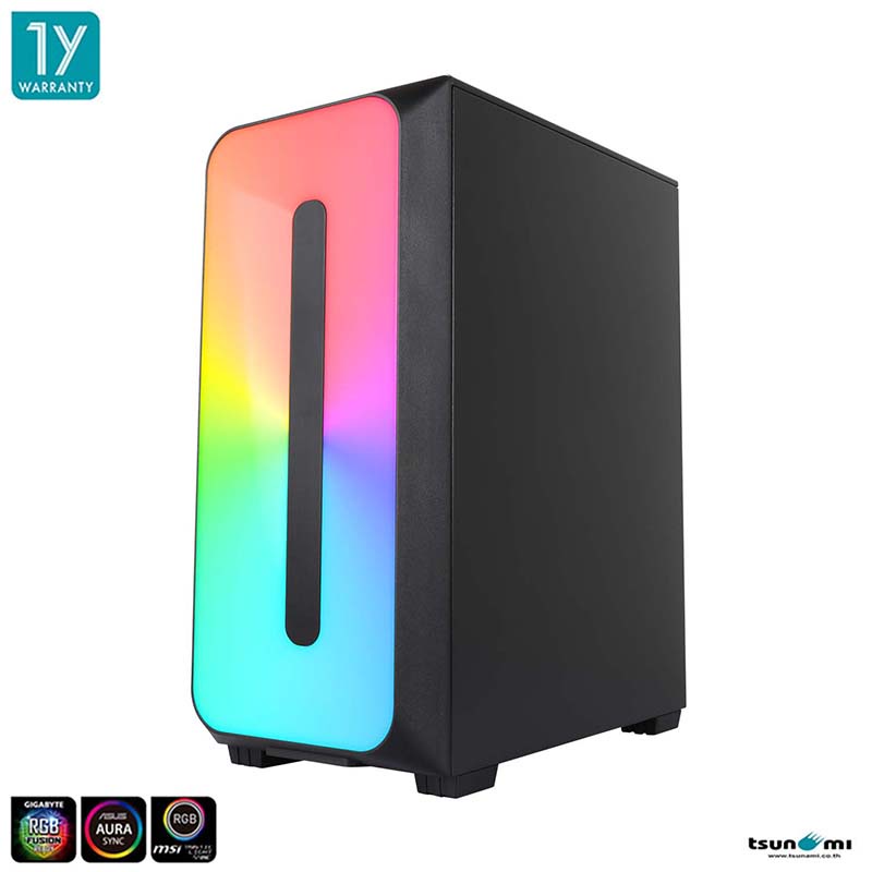 เคสคอมพิวเตอร์ Tsunami Unlimited Deepspace K2 ARGB ready Tempered Glass ...