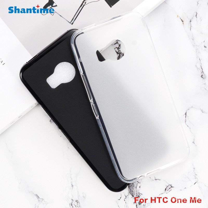 For HTC One Me Gel Silicone Phone Protective Back Shell Soft TPU Case ...