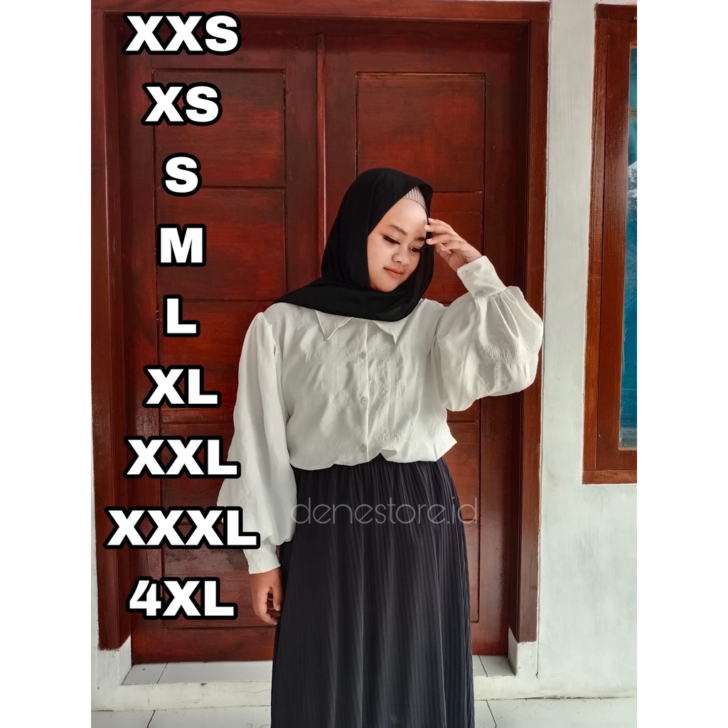 Camila TOP BUSUI เสื้อยืด บอลลูน ด้านหน้า ขนาดใหญ่พิเศษ LD 110 120 130 XXS-4XL - dene_hijab.th ...