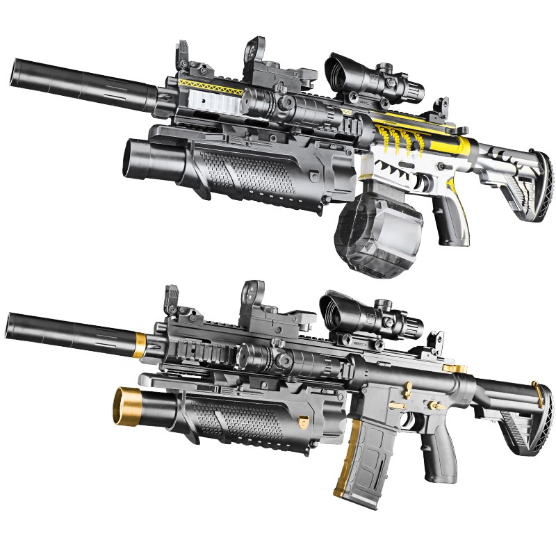 M416 ไฟฟ้าระเบิดปืนฉีดน้ำมือเด็กจาก m4 ชิ้นเดียวไก่กระดูกงูทองเด็กปืน ...