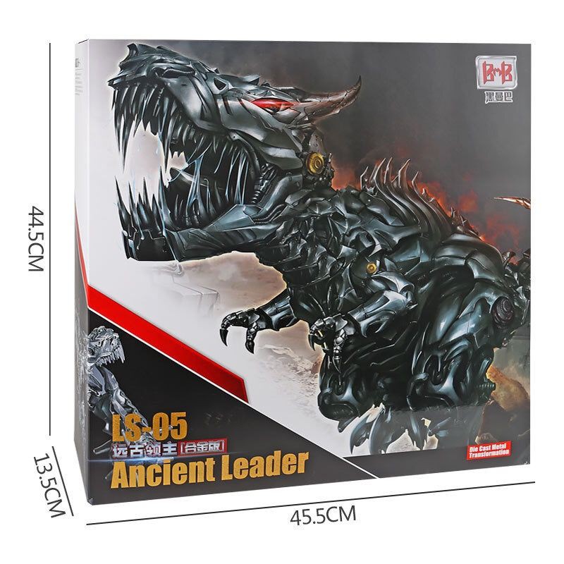 【พิเศษ】Black Mamba LS05 Transformers Toy Dinosaur Wire Rope Robot Tank ...