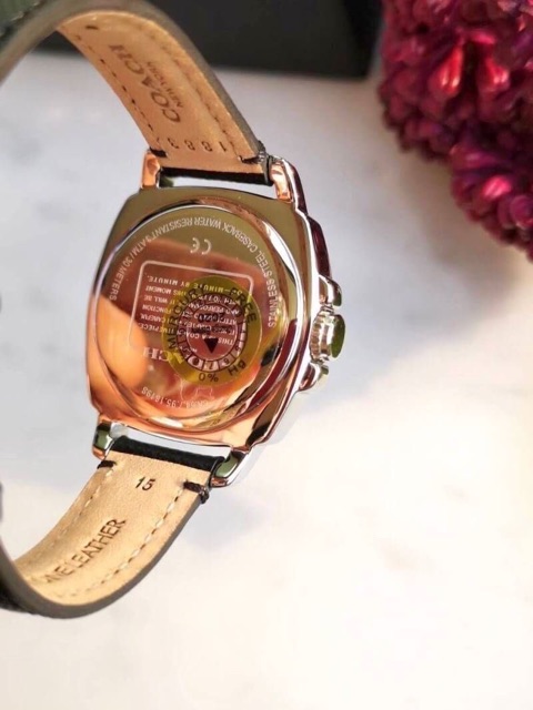 นาฬิกาCoach สายหนังสีดำ #Coach14503152 พร้อมส่ง - once.store99 - ThaiPick