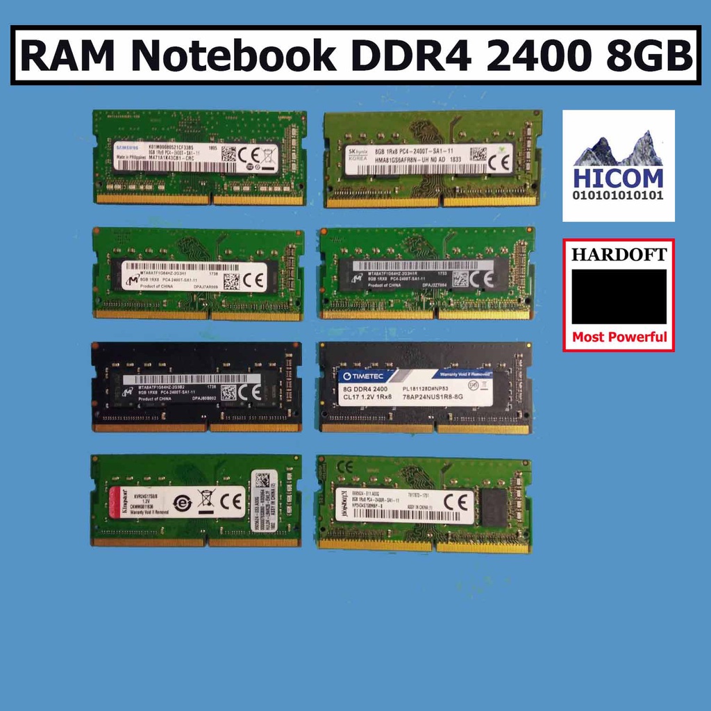RAM Notebook DDR4 2400 8GB ราคา 1490 บาท Samsung | Shopee Thailand