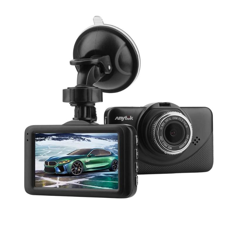 Anytek X18 3.0 inch car DVR 1080P FHD dual lens car DVR WDR G-sensor ...