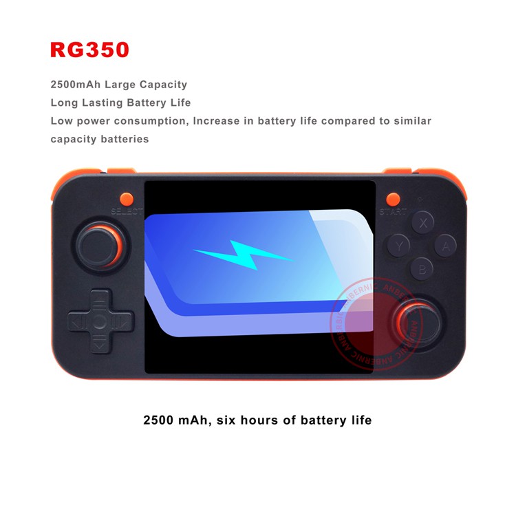 New Retro Game RG350 Video Game Handheld game console MINI 64 Bit 3.5 ...