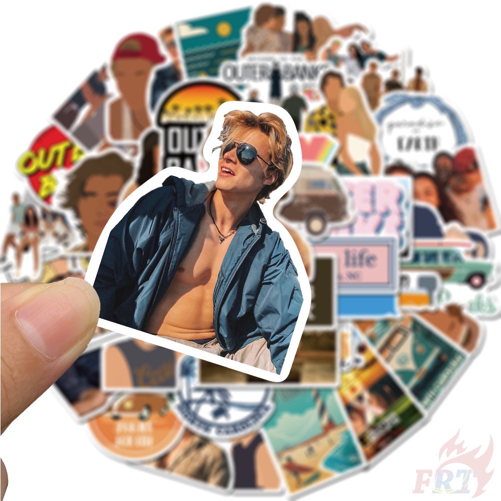 100Pcs/Set Outer Banks Series A สติ๊กเกอร์ DIY Fashion Waterproof ...