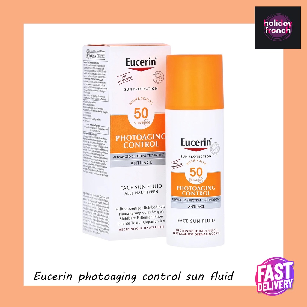Eucerin Photoaging Control Anti age sun fluid SPF50 50ml Eucerin Sun ...
