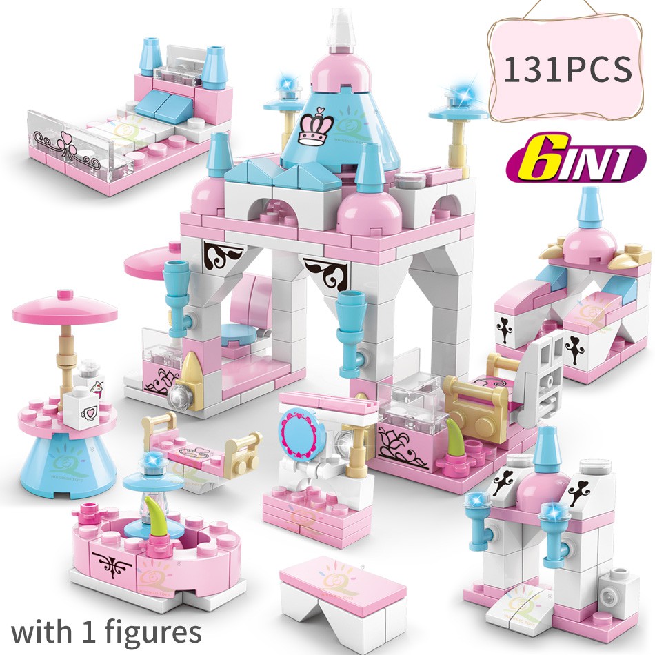 Building Blocks Ready Stock Compatible With Lego Universal Girl Series ...