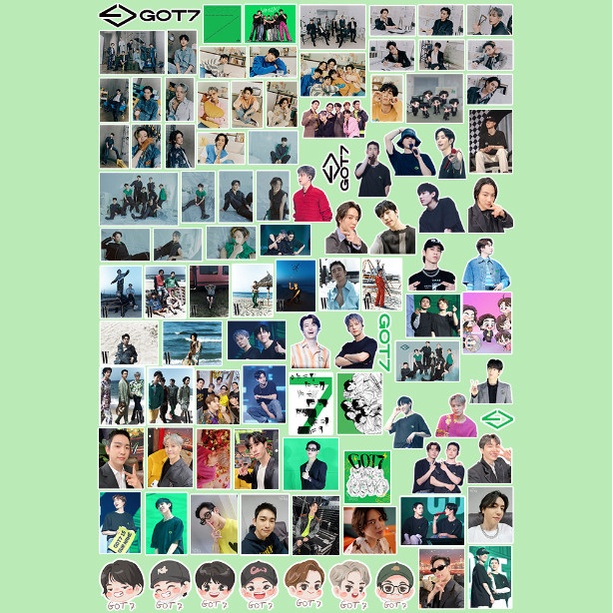 Sticker GOT7 สติ๊กเกอร์ไดคัท พร้อมส่ง - jazzspace65 - ThaiPick