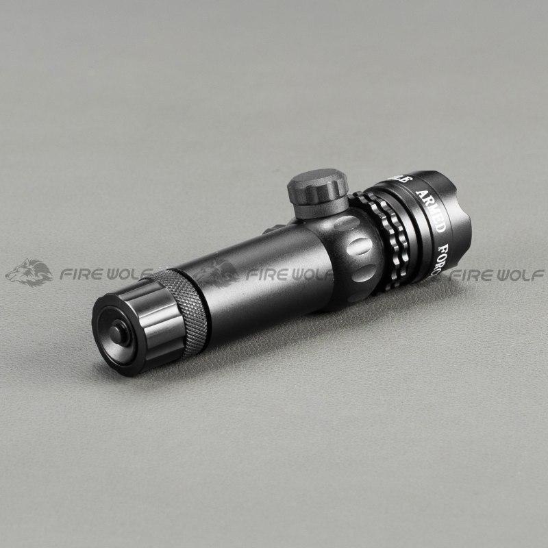 5mw Red Light Flashlight Sight Scope Designator 20mm Mount Tail Switch ...