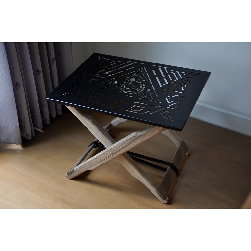 Top plate cover X stand Black design แผ่นท๊อปโต๊ะ ใช้กับขาตั้ง X Stand ...