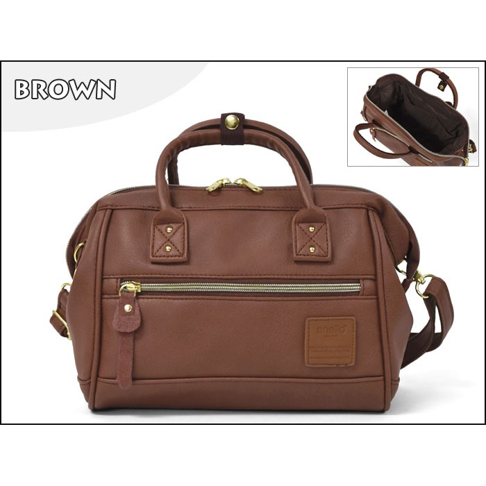 anello polyester 2 way mini boston bag ลดพิเศษหมดแล้ว หมดเลย ...